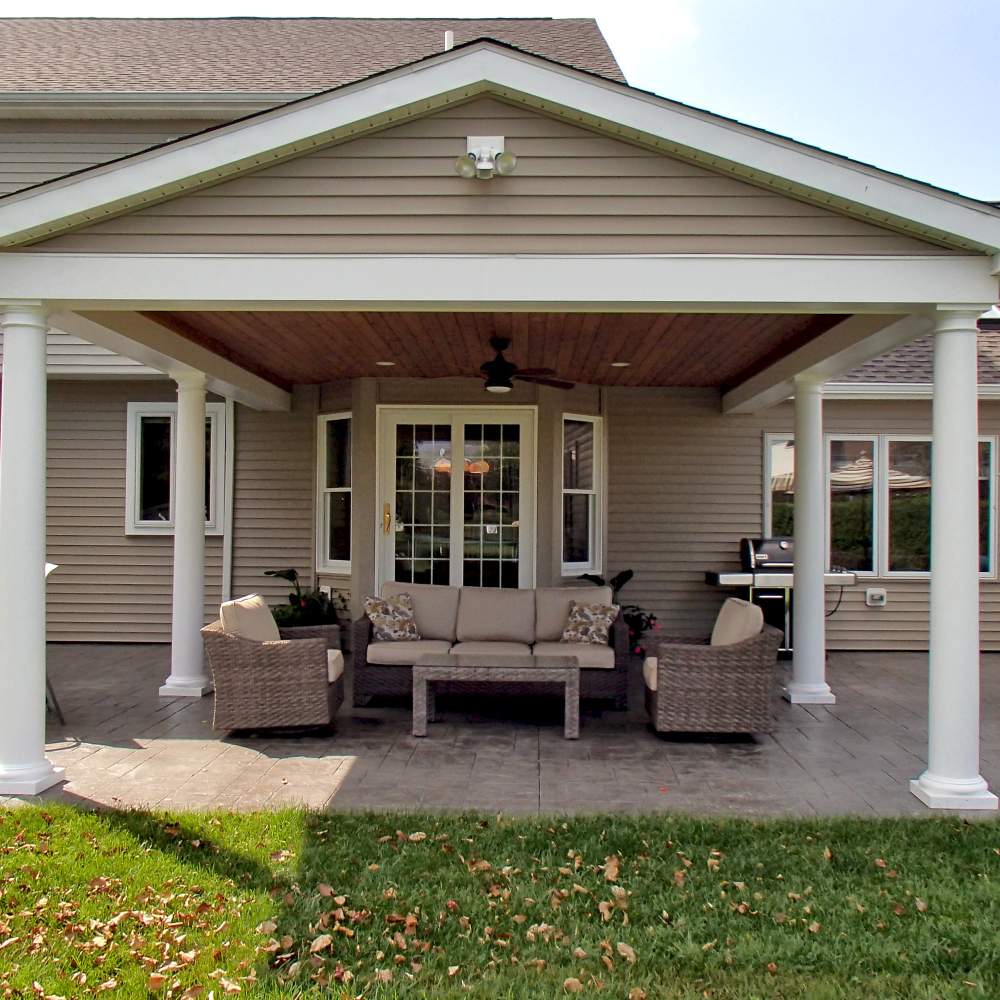 Traditional Covered Porch & Patio > The Dream Beyond > Projects > Repp ...